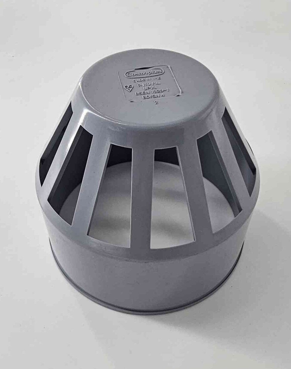 Cosmoplast uPVC Vent Cowl Grey